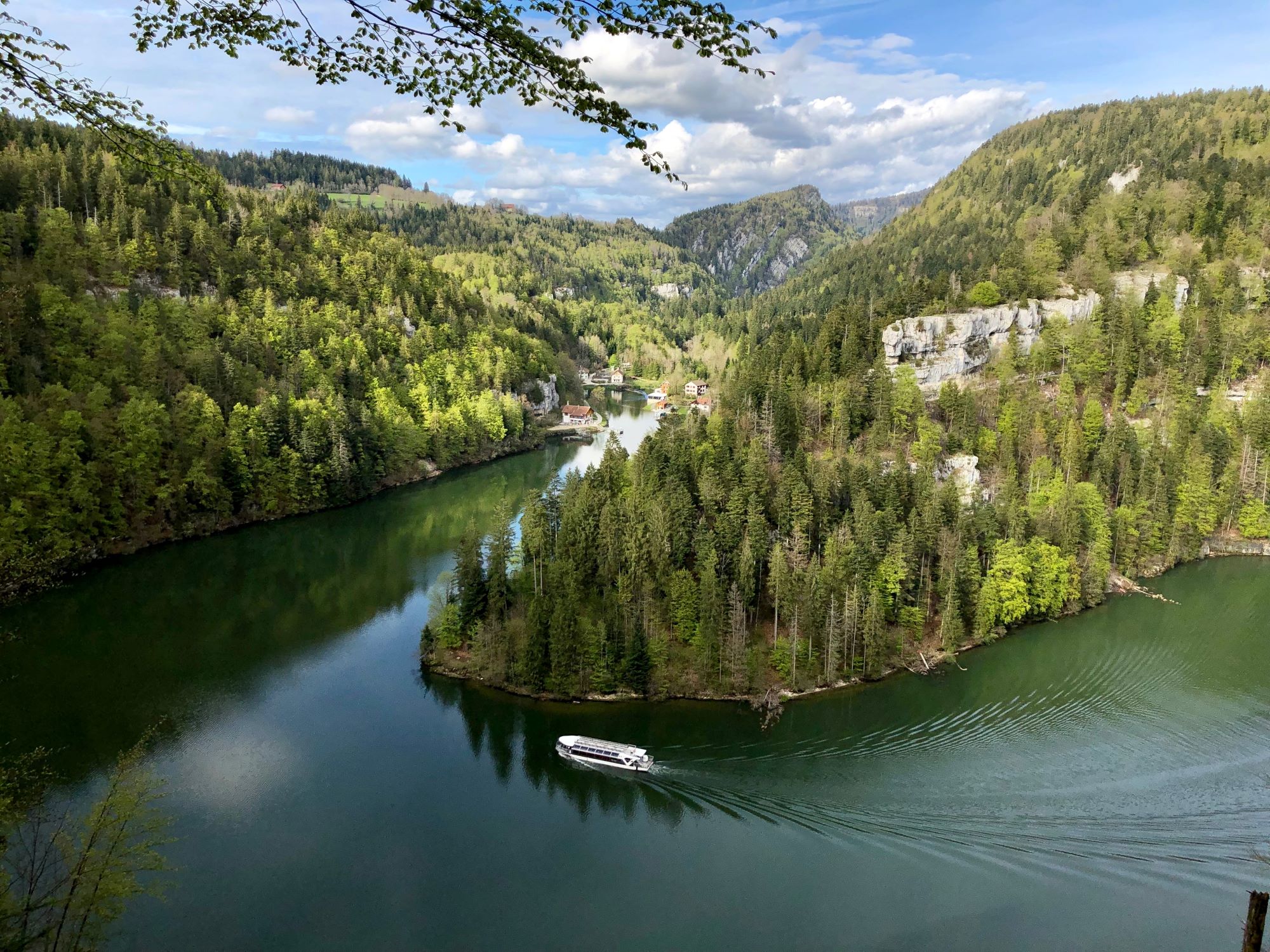 Bateaux du Saut du Doubs
