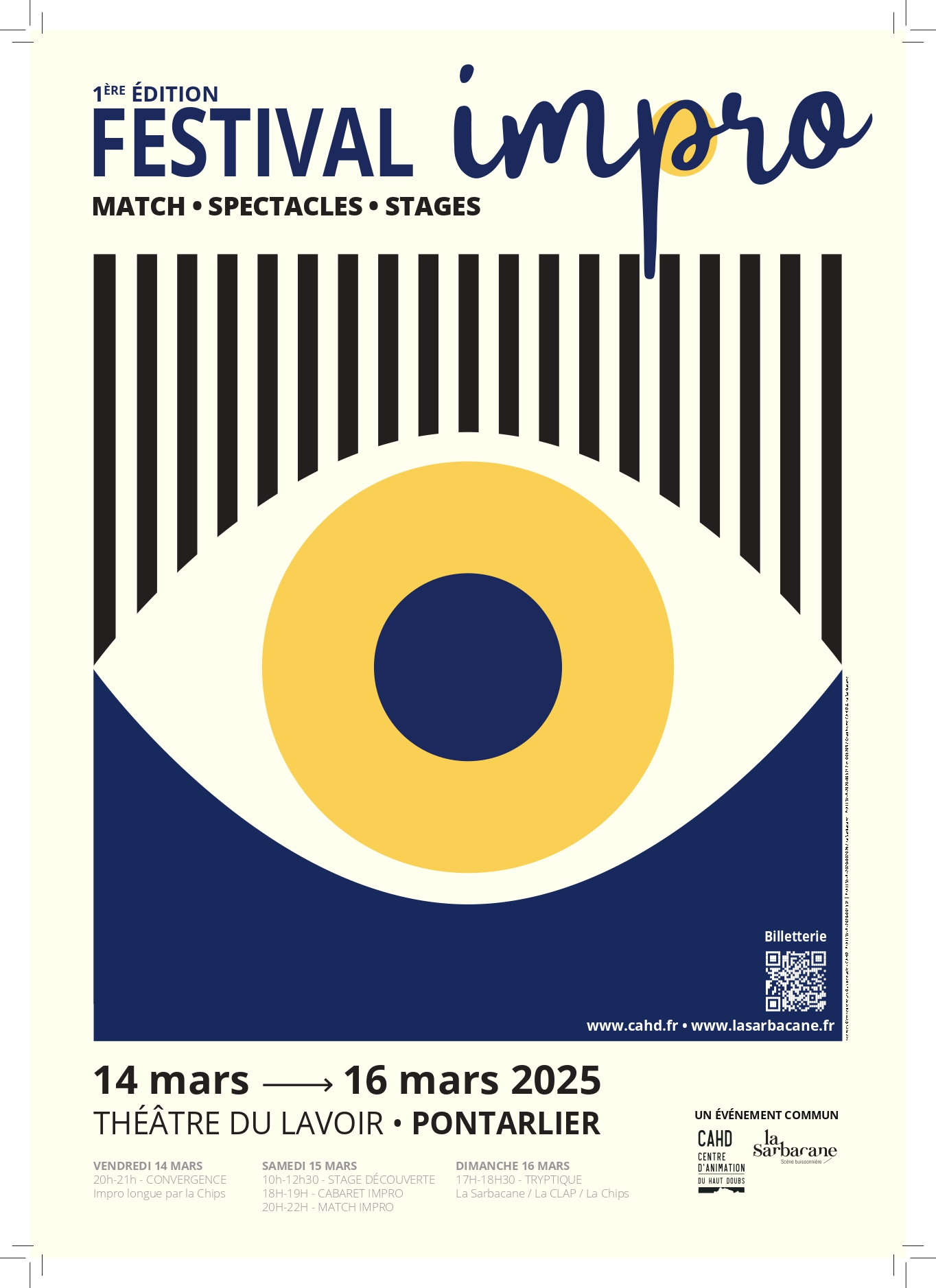 Festival d'impro - Spectacle "Tryptique"