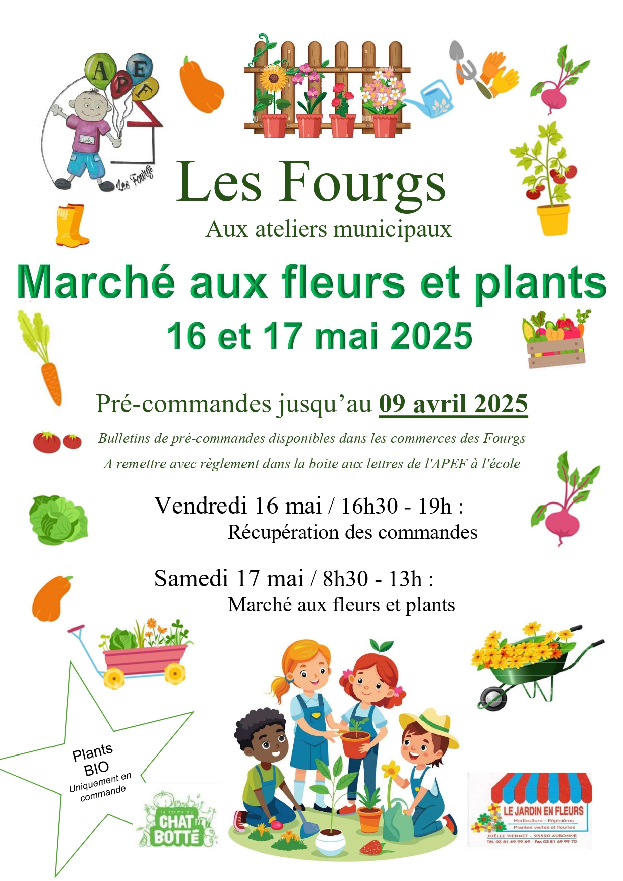 Foire aux fleurs et au plants