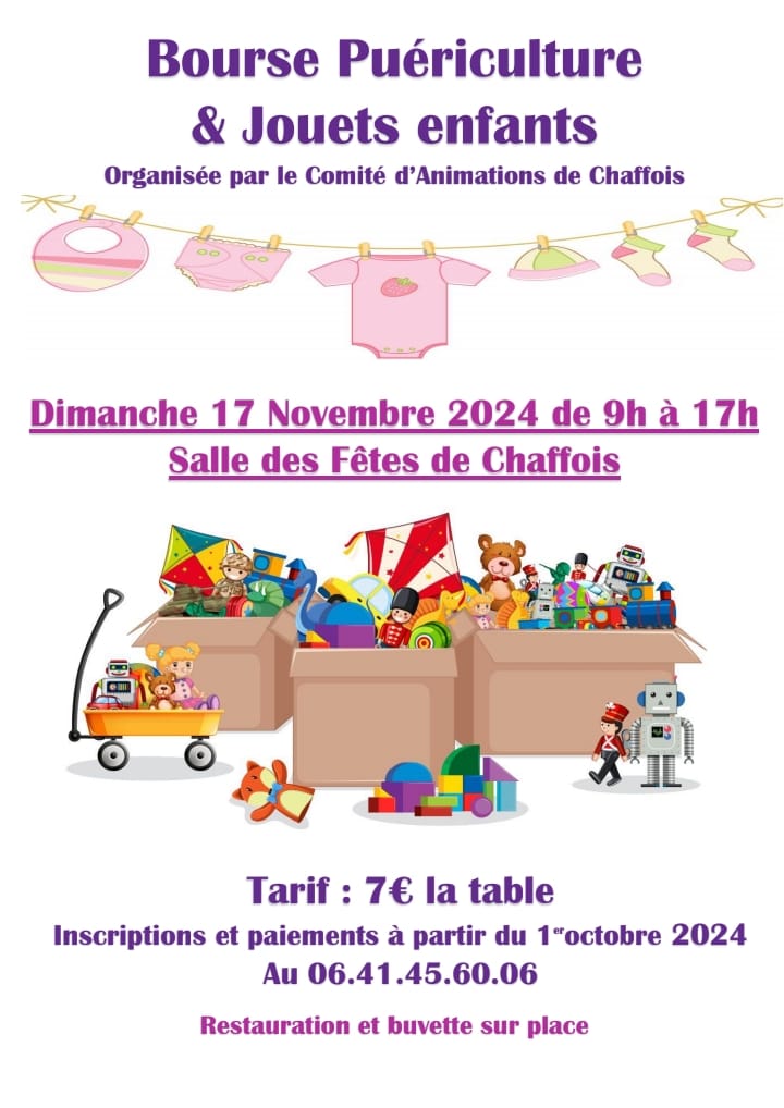 Bourse aux jouets