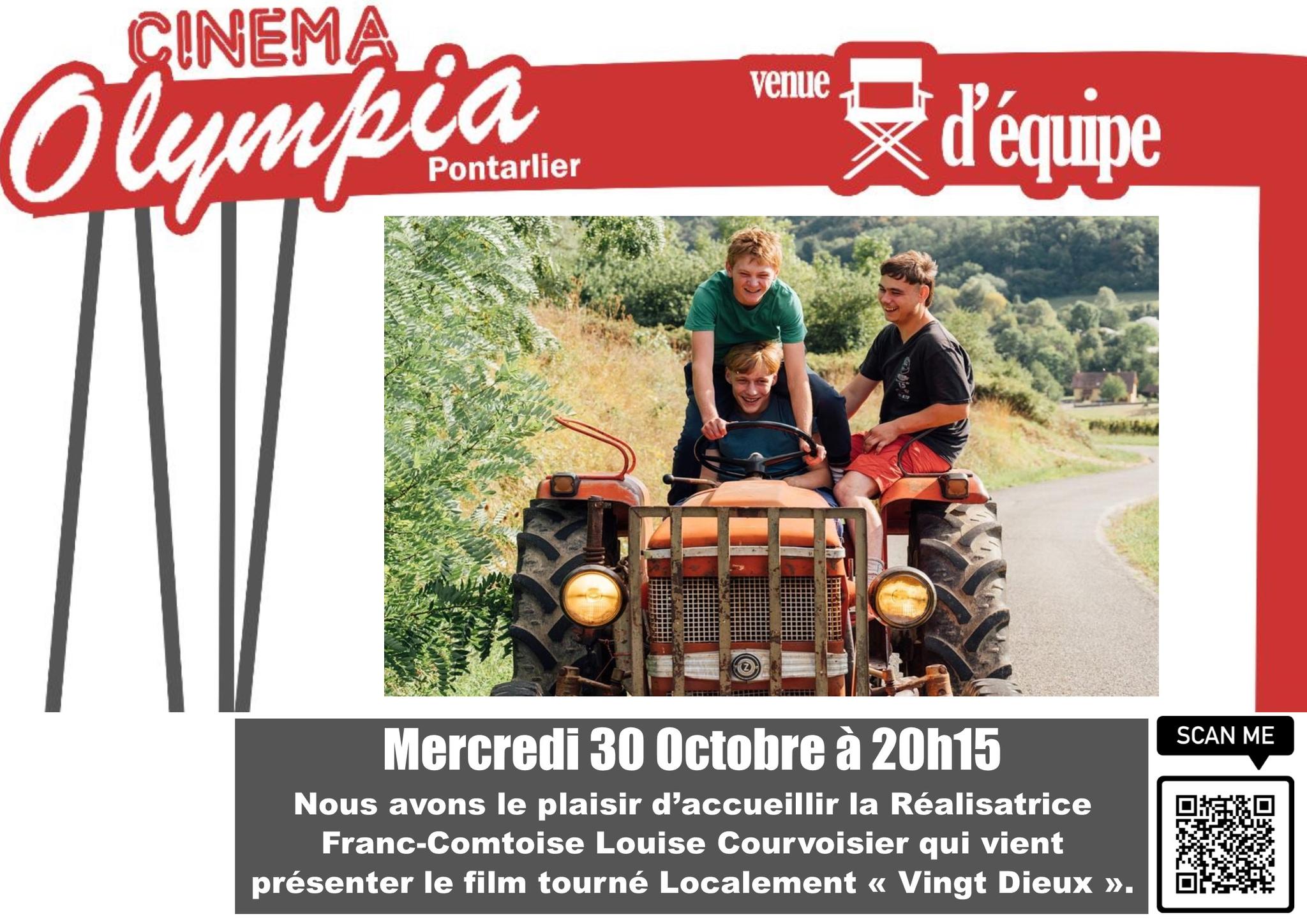 Film local "Vingt Dieux" en présence de sa Réalisatrice Franc-Comtoise